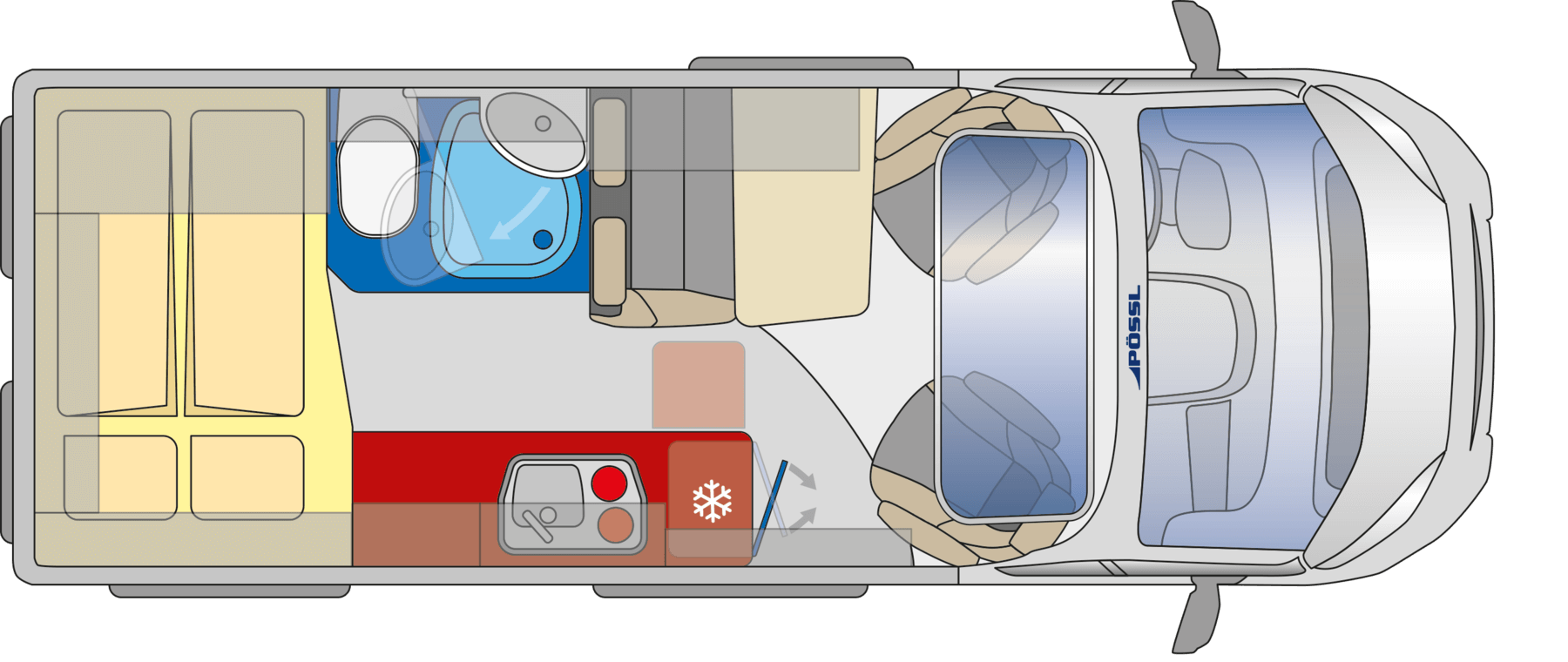 Pössl Summit Prime 600 (Fiat) [2021] » Konfigurator & mehr