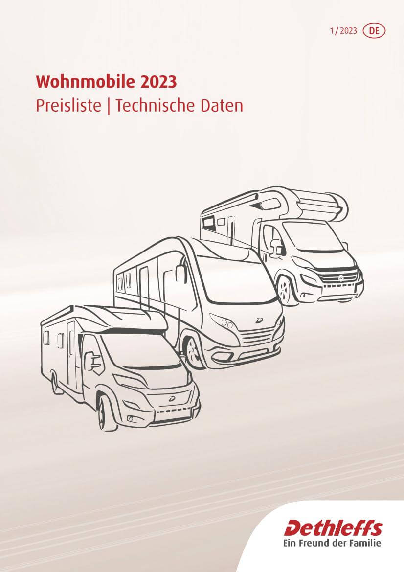 Dethleffs Preisliste 2023