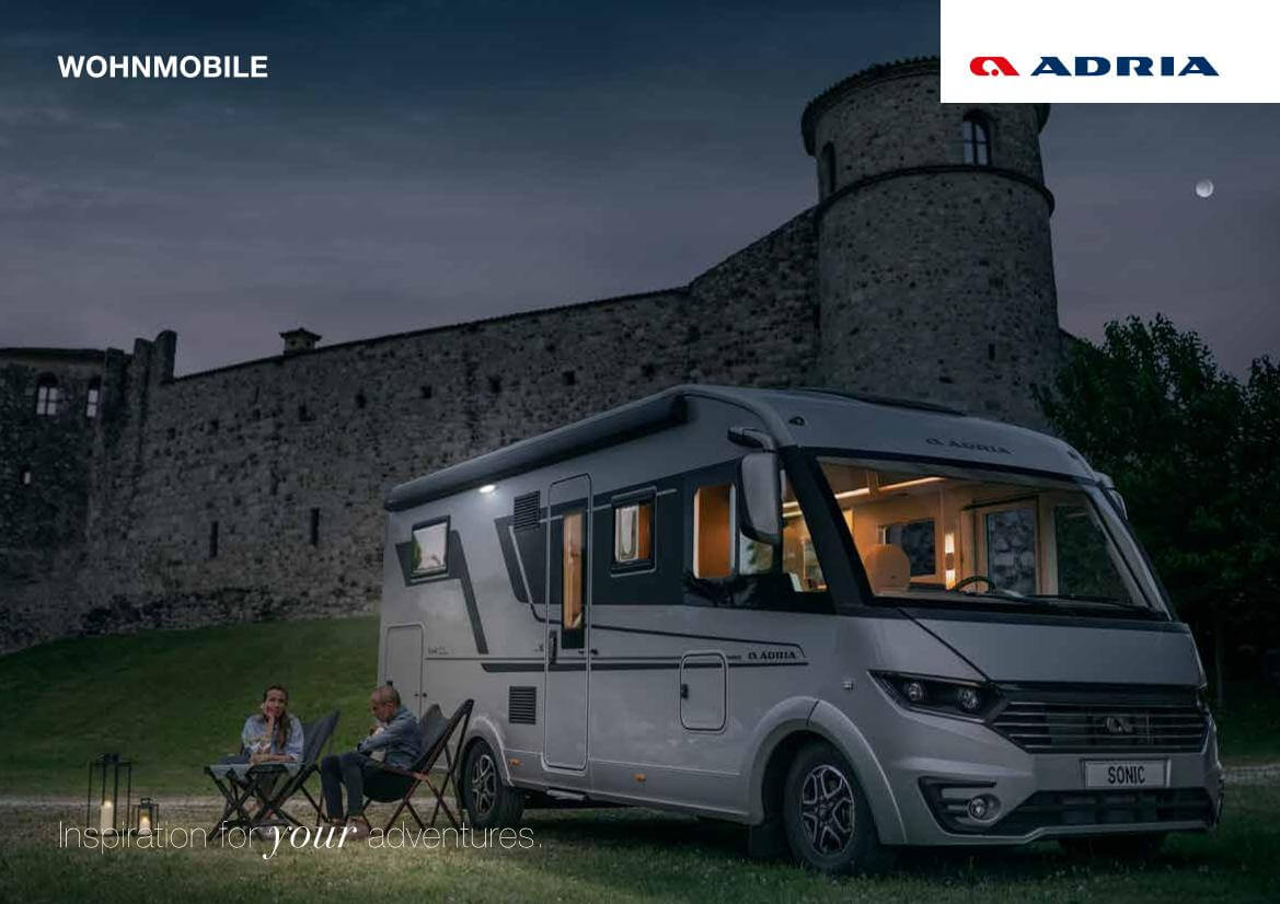 Adria Katalog & Preisliste [2022/2023] » durchblättern & downloaden!