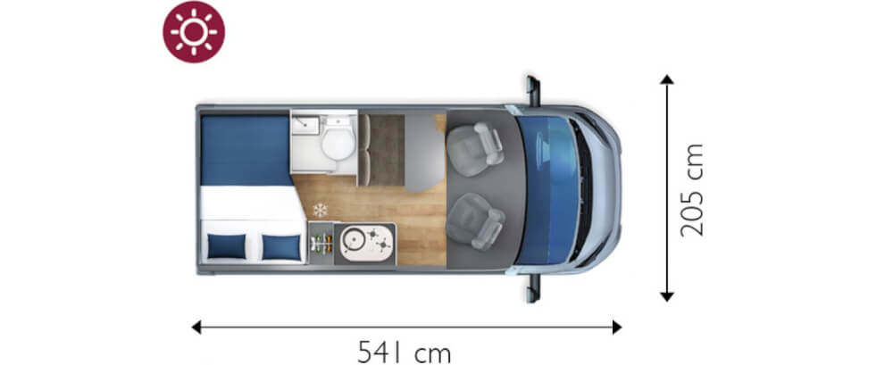 GiottiVan 54T: Einer der günstigsten Campervans Europas