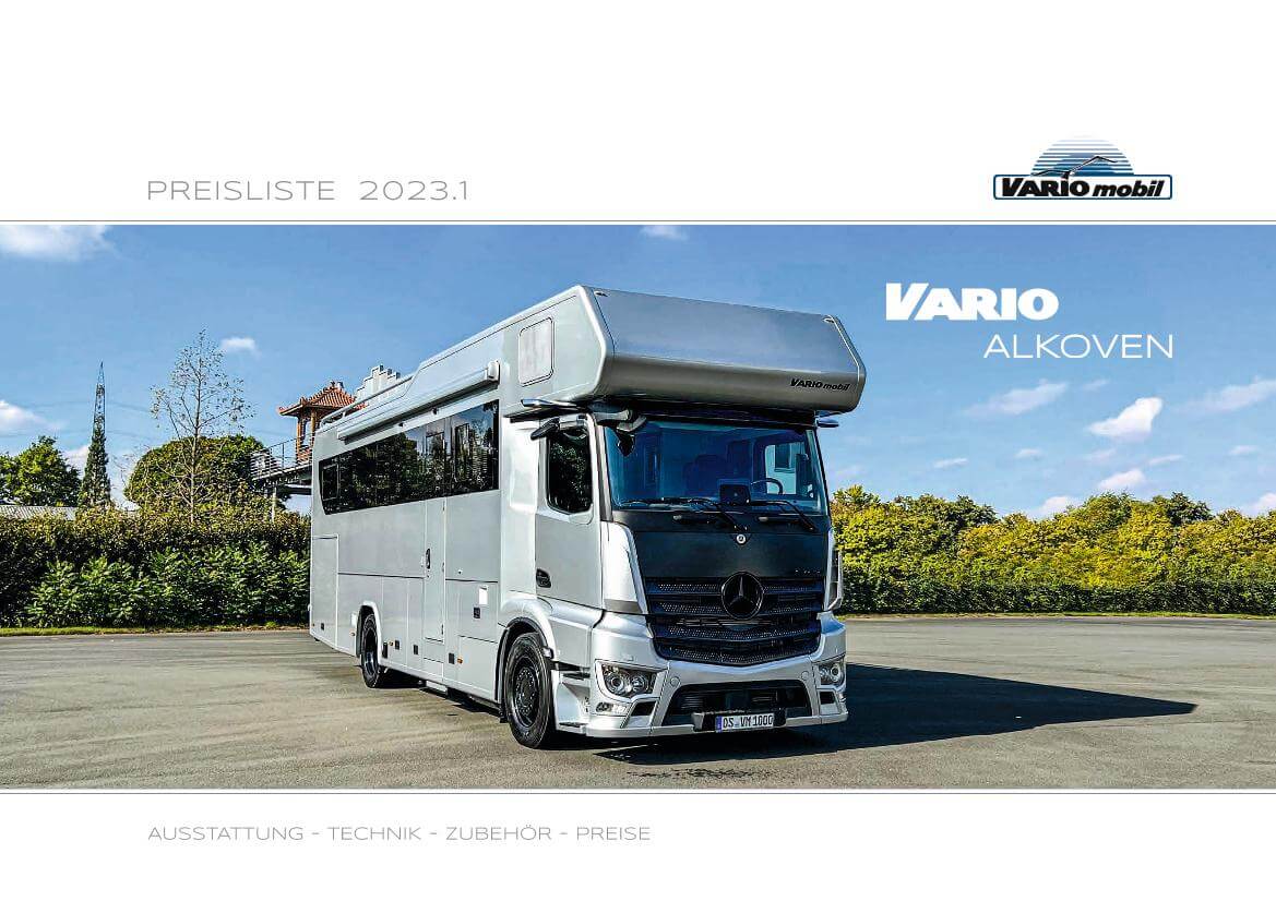 VARIOmobil Katalog & Preisliste [20232/20233] » durchblättern & downloaden!