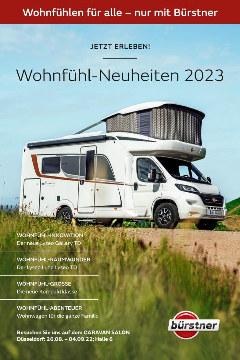 Bürstner Katalog & Preisliste [2022/2023] » durchblättern & downloaden!