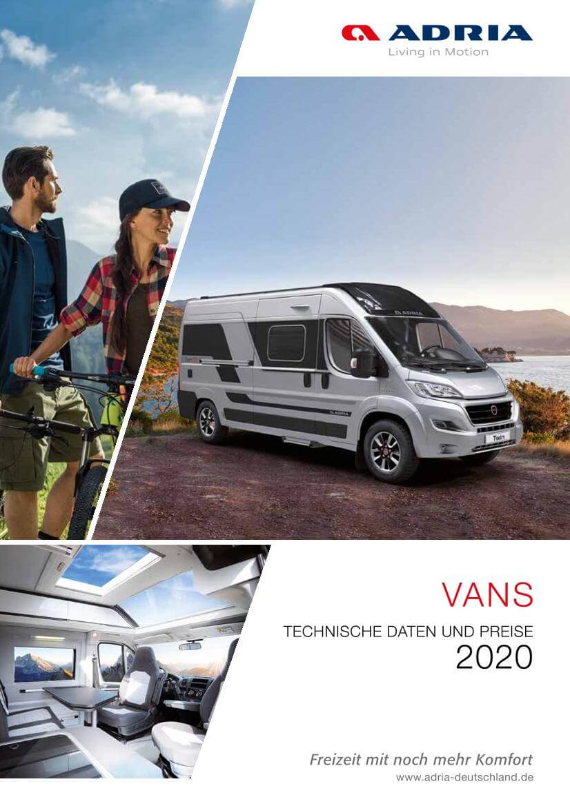Adria Katalog & Preisliste [2022/2023] » durchblättern & downloaden!