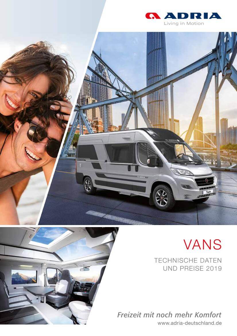 Adria Katalog & Preisliste [2022/2023] » durchblättern & downloaden!