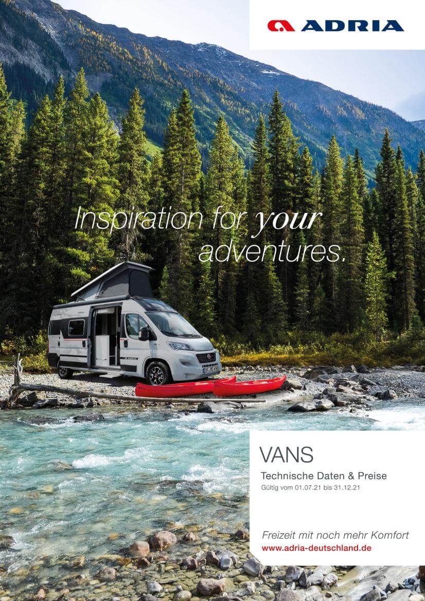 Adria Katalog & Preisliste [2022/2023] » durchblättern & downloaden!